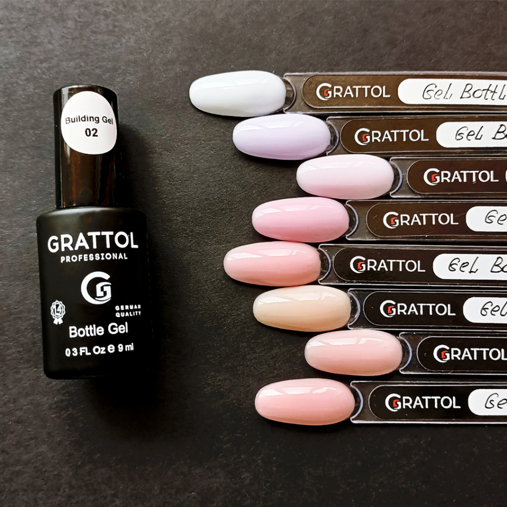 Линейка жестких камуфлирующих гелей Gel Bottle от Grattol | Новинки в ...